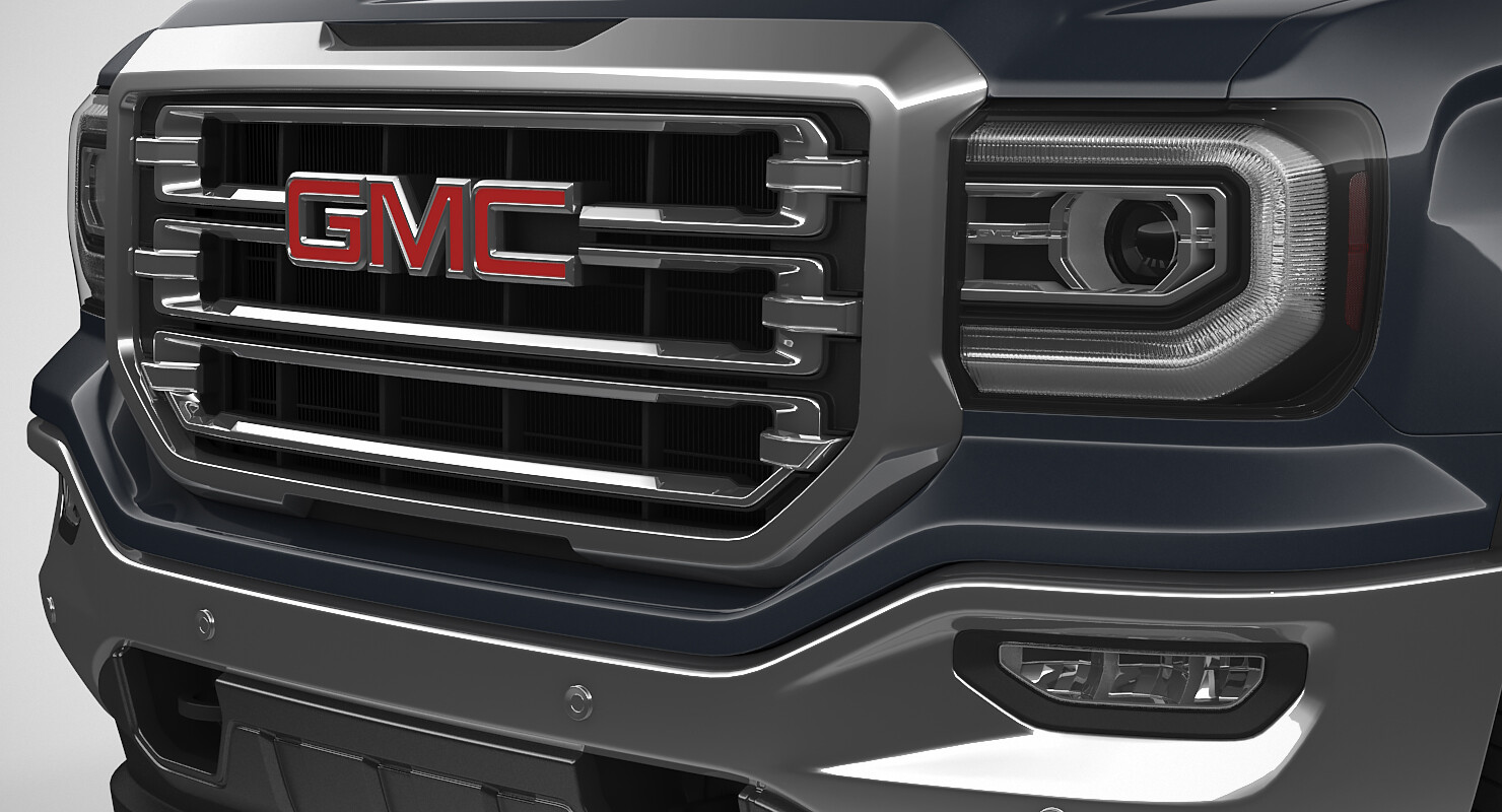 ArtStation - 2018 GMC Sierra 1500 Crew Cab | Resources