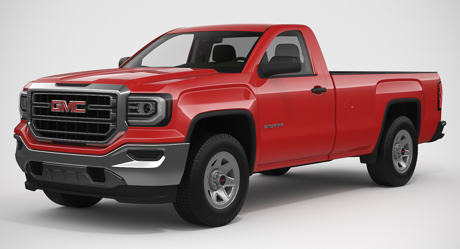ArtStation - 2018 GMC Sierra 1500 Regular Cab | Resources