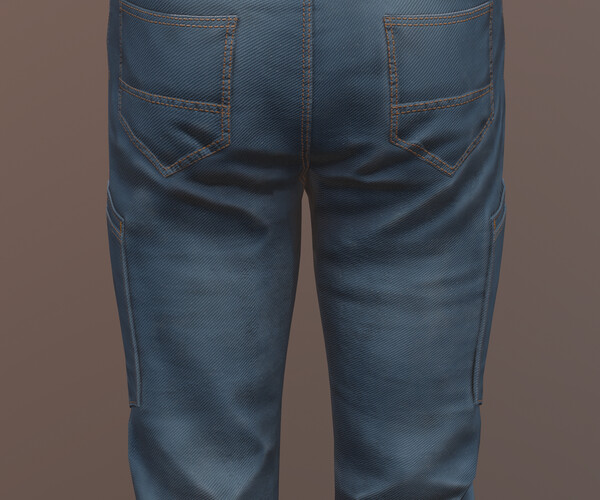 ArtStation - Jeans - Game-Ready | Game Assets