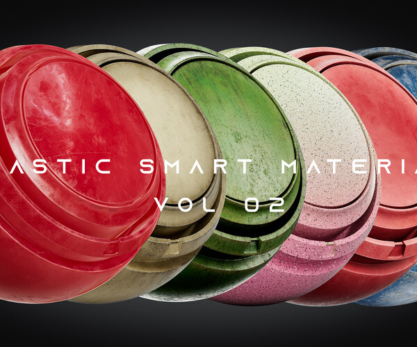ArtStation - Plastic Smart Materials Vol 02 | Resources