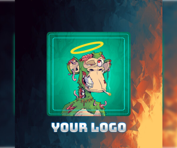 ArtStation - Square NFT card template after effects | Artworks