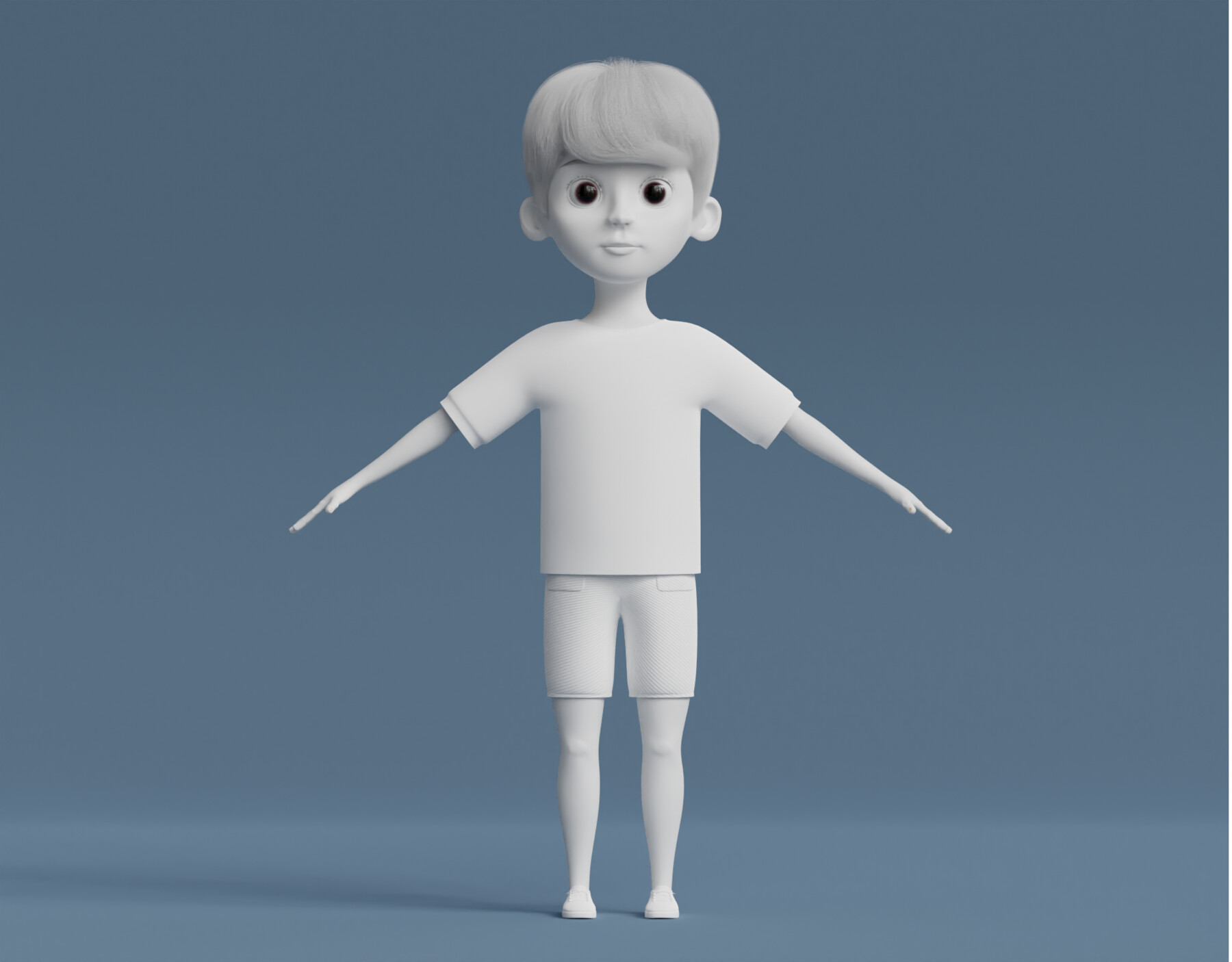 ArtStation - cartoon character boy 3D model | Resources