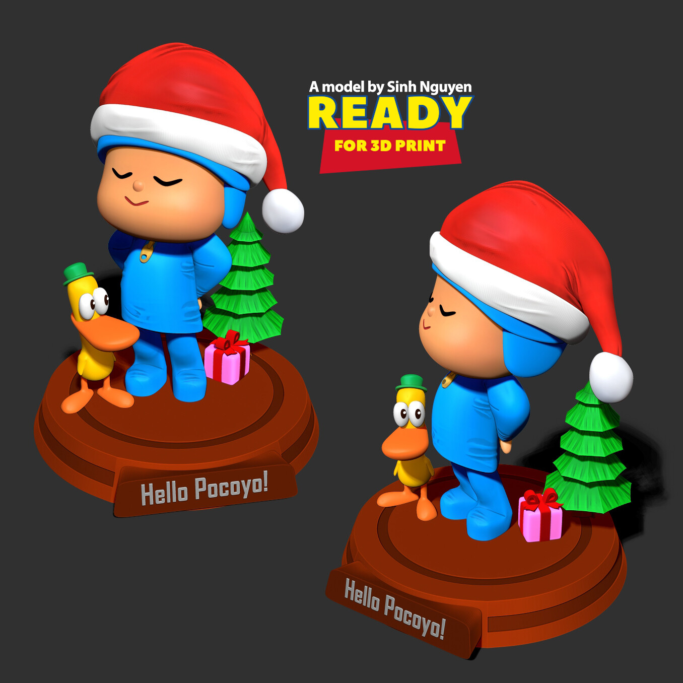 ArtStation - Pocoyo and Pato | Resources