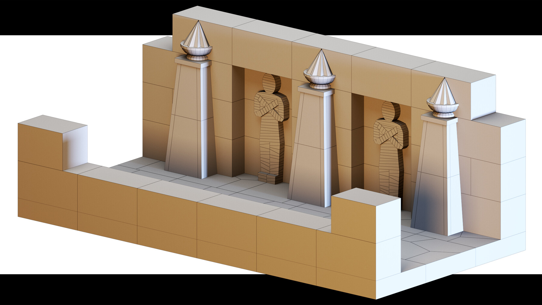 ArtStation - 19 Egyptian Tombs- 3d Model | Resources