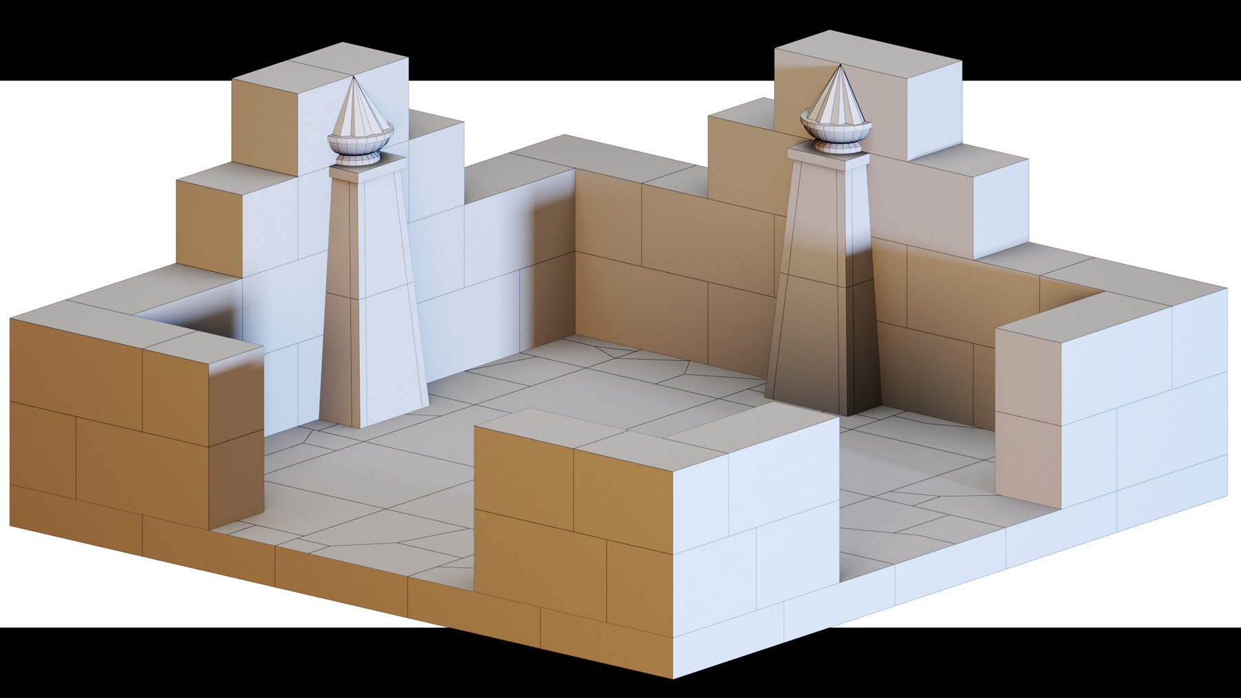 ArtStation - 19 Egyptian Tombs- 3d Model | Resources