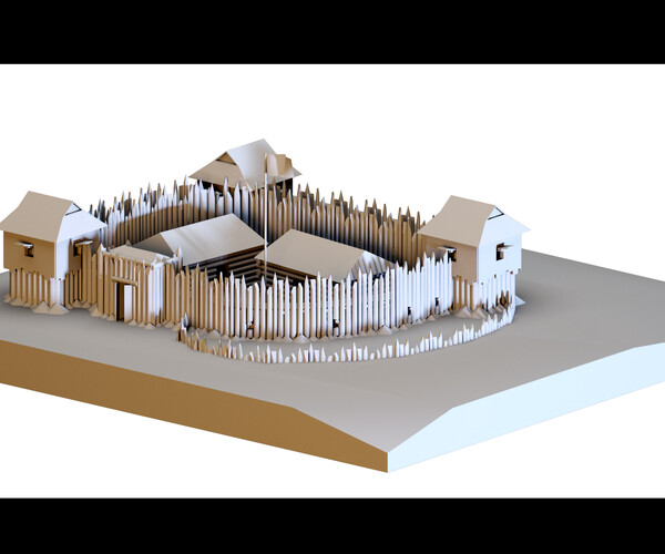 ArtStation - 4 Fort- 3d Model | Resources