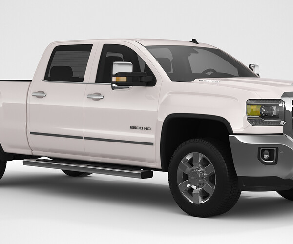 ArtStation - 2018 GMC Sierra 2500HD | Resources