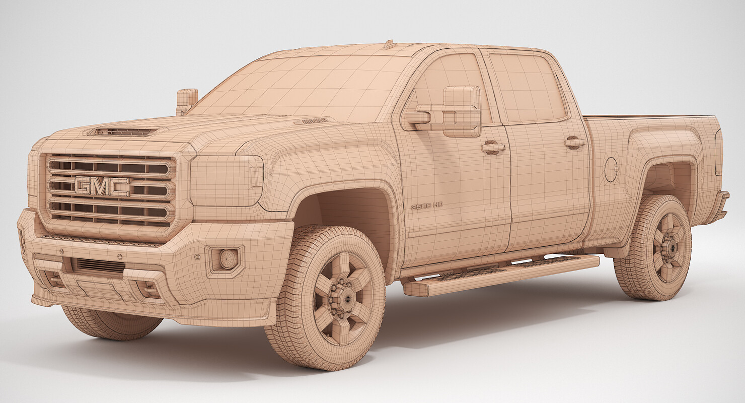 ArtStation - 2018 GMC Sierra 2500HD | Resources