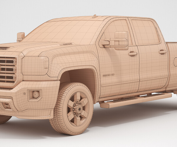ArtStation - 2018 GMC Sierra 2500HD | Resources
