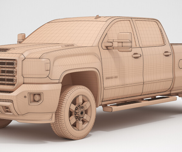 ArtStation - 2018 GMC Sierra 2500HD | Resources