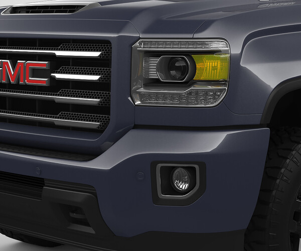 ArtStation - 2018 GMC Sierra 2500HD All Terrain X | Resources