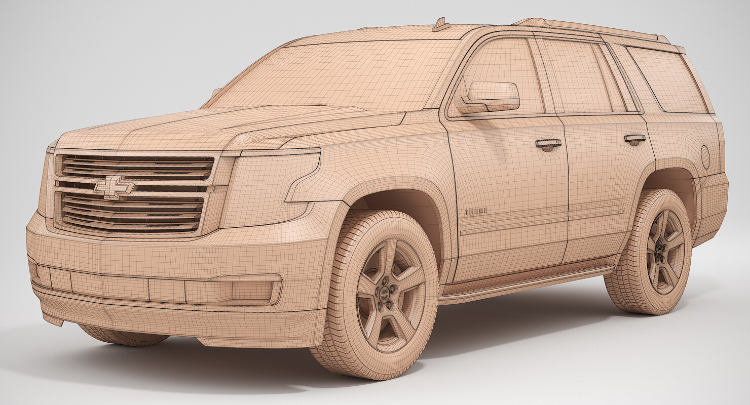 ArtStation - Chevrolet Tahoe 2018 | Resources