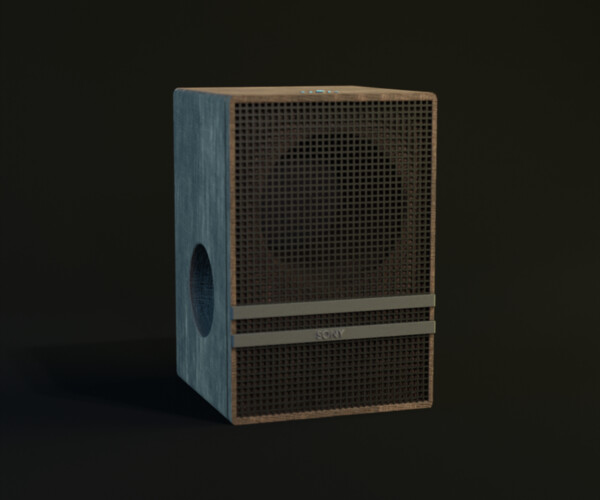 ArtStation - Speaker | Game Assets