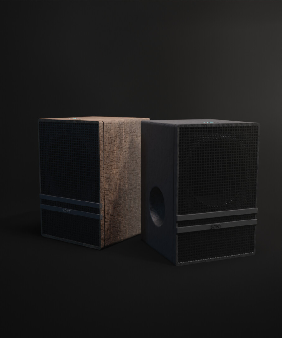 ArtStation - Speaker | Game Assets