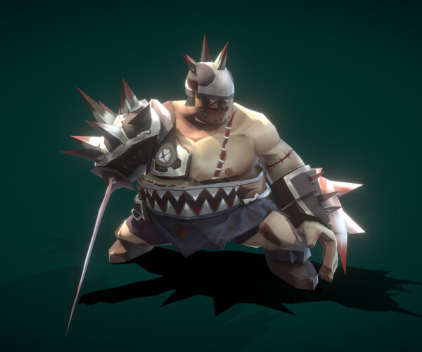 ArtStation - Cartoon Villain Butcher | Game Assets