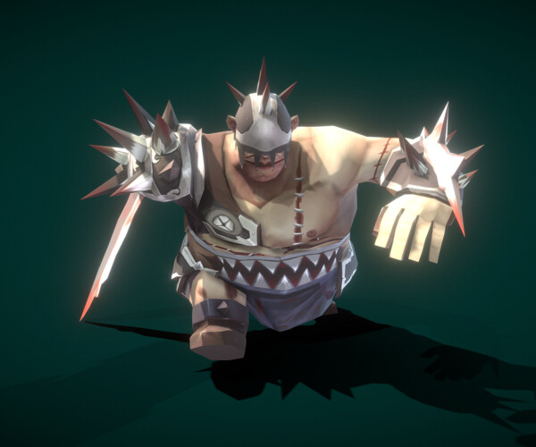 ArtStation - Cartoon Villain Butcher | Game Assets