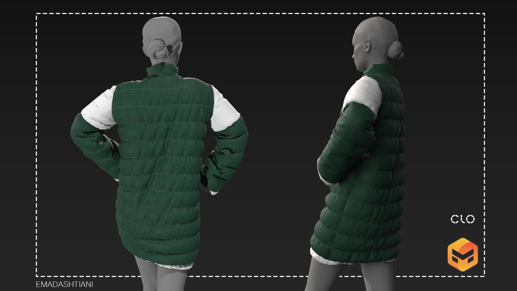 ArtStation - Winter Coat #15 | Game Assets