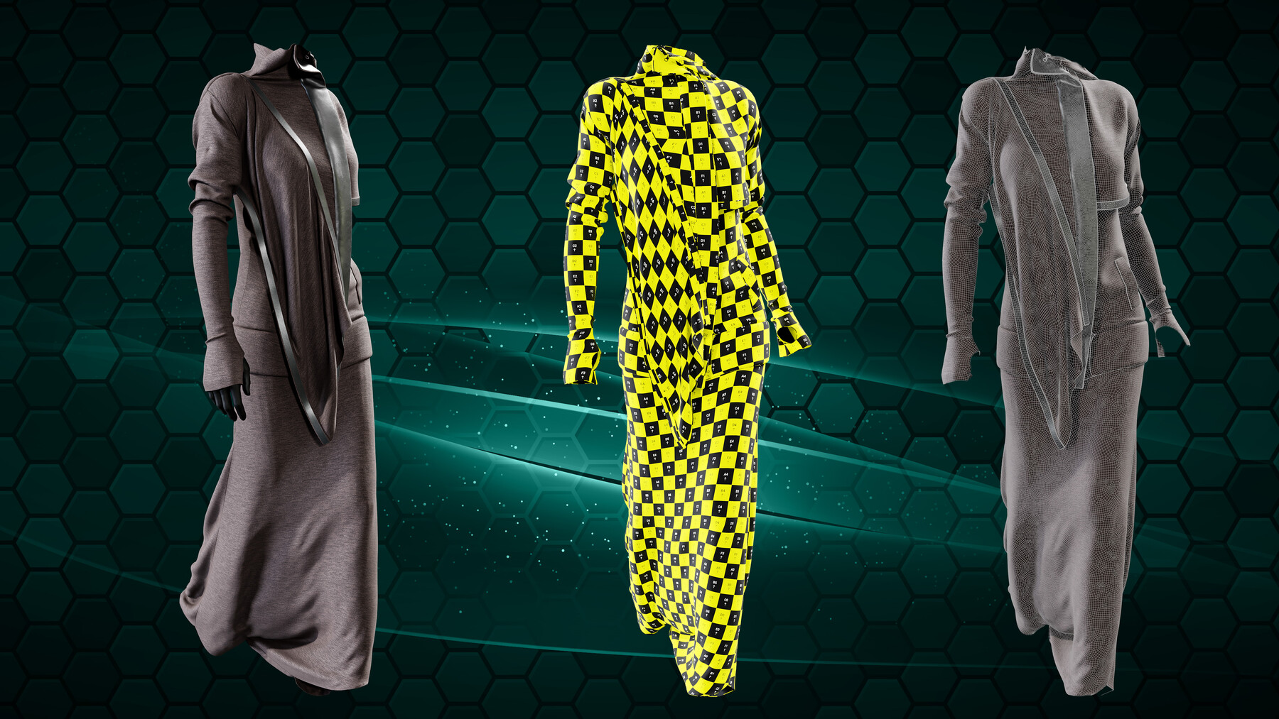 ArtStation - ATS - Fashion - Clothing - SDP7V5- Marvelous / CLO Project ...