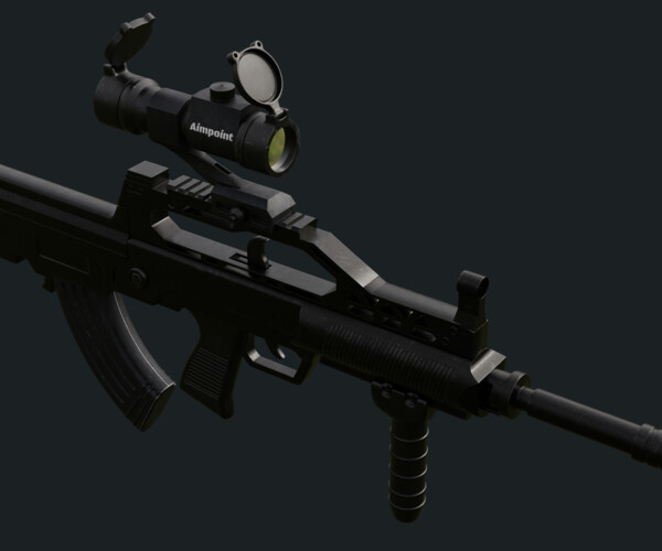 ArtStation - QBZ 95 Gun | Game Assets