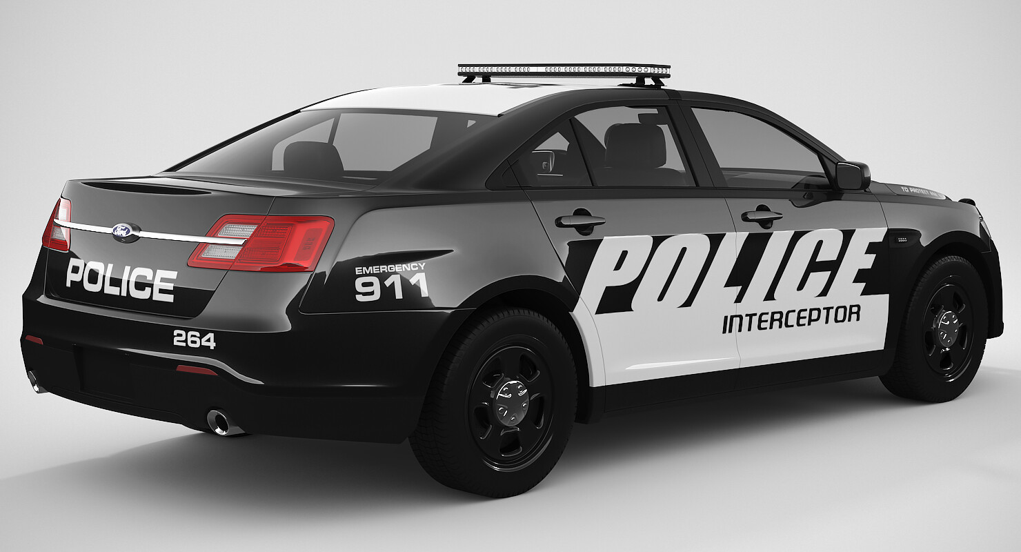 ArtStation - Ford Taurus Police | Resources