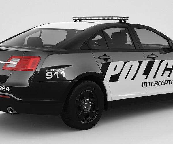 ArtStation - Ford Taurus Police | Resources