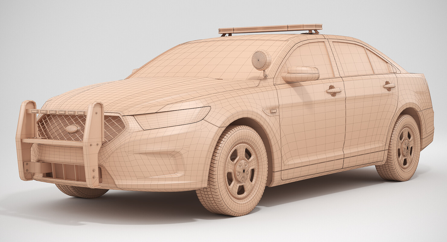 ArtStation - Ford Taurus Police | Resources