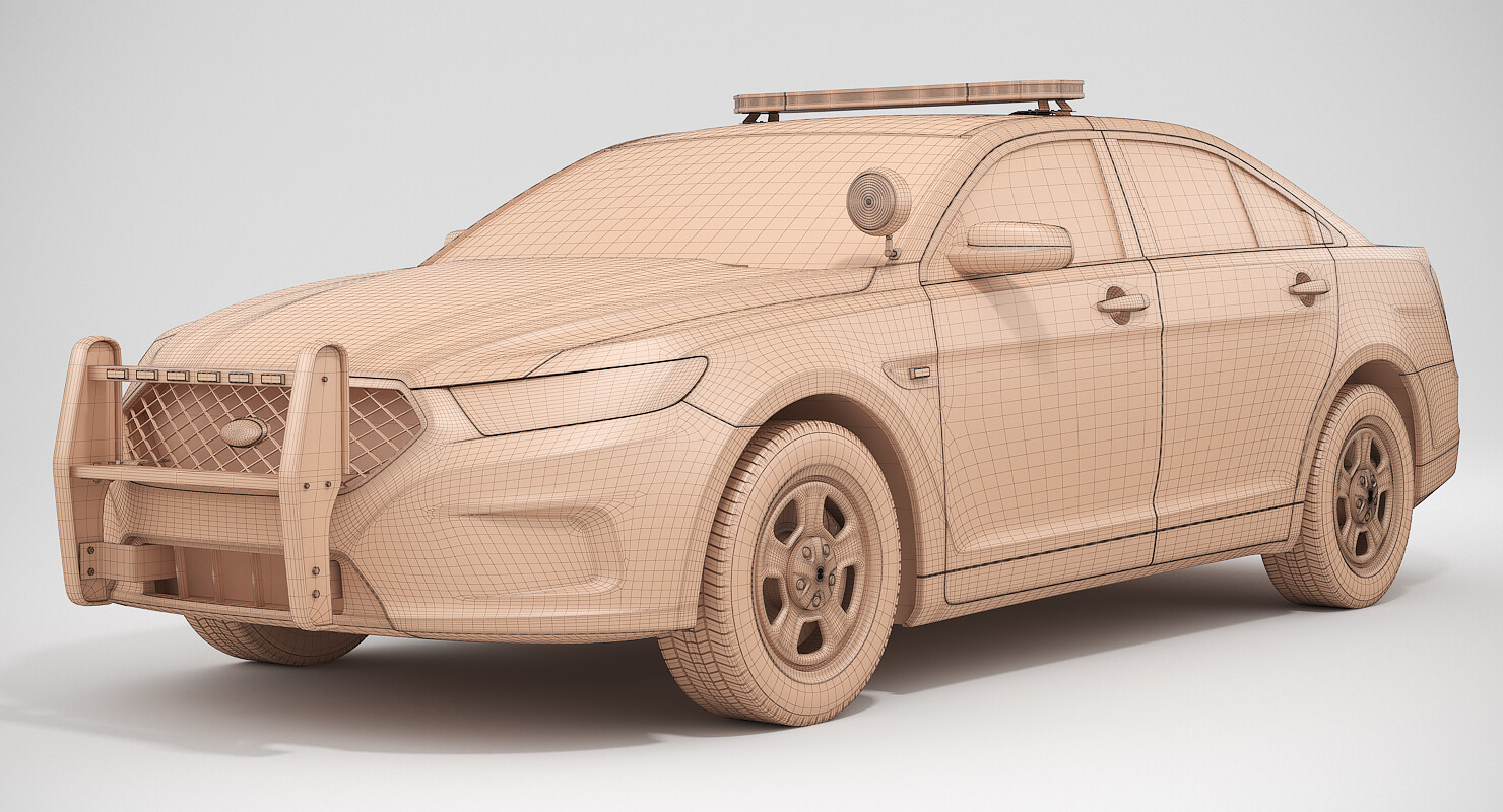 ArtStation - Ford Taurus Police | Resources