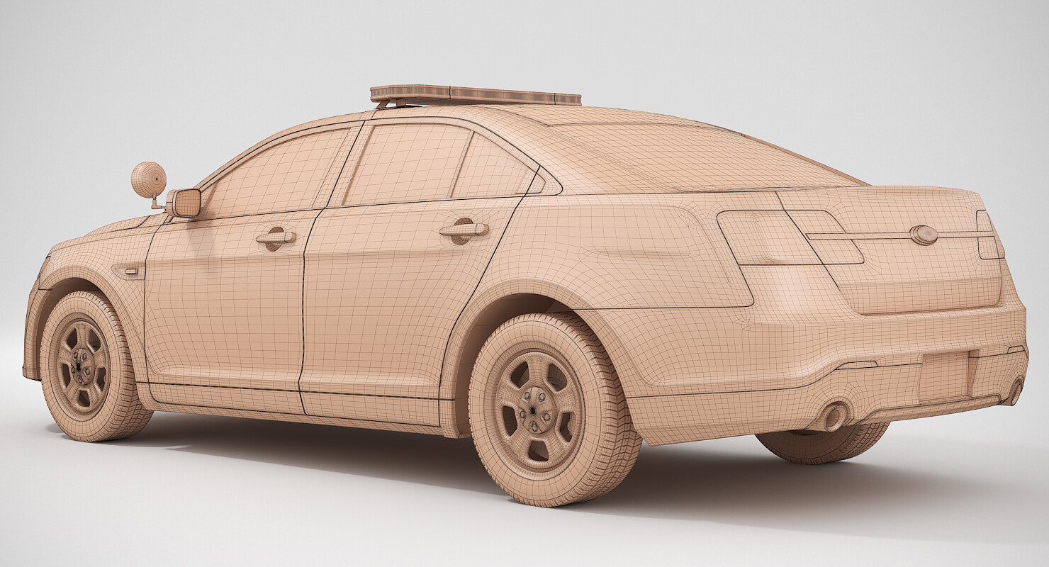ArtStation - Ford Taurus Police | Resources