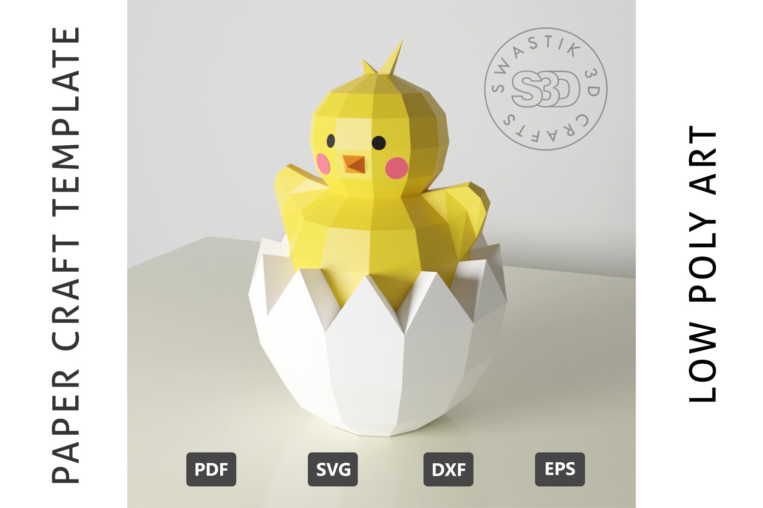 ArtStation - PDF Template of Chick in Egg / Baby Chick in egg ...