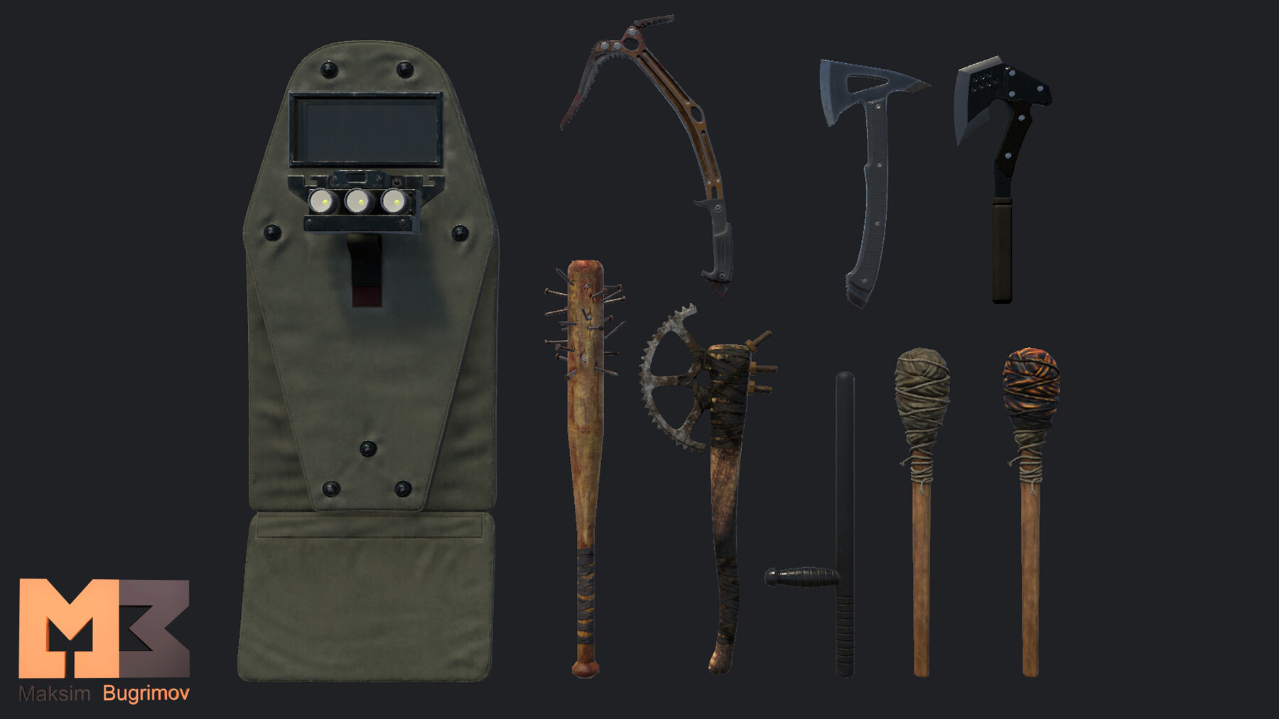 ArtStation - FPS Starter (Pack) | Game Assets