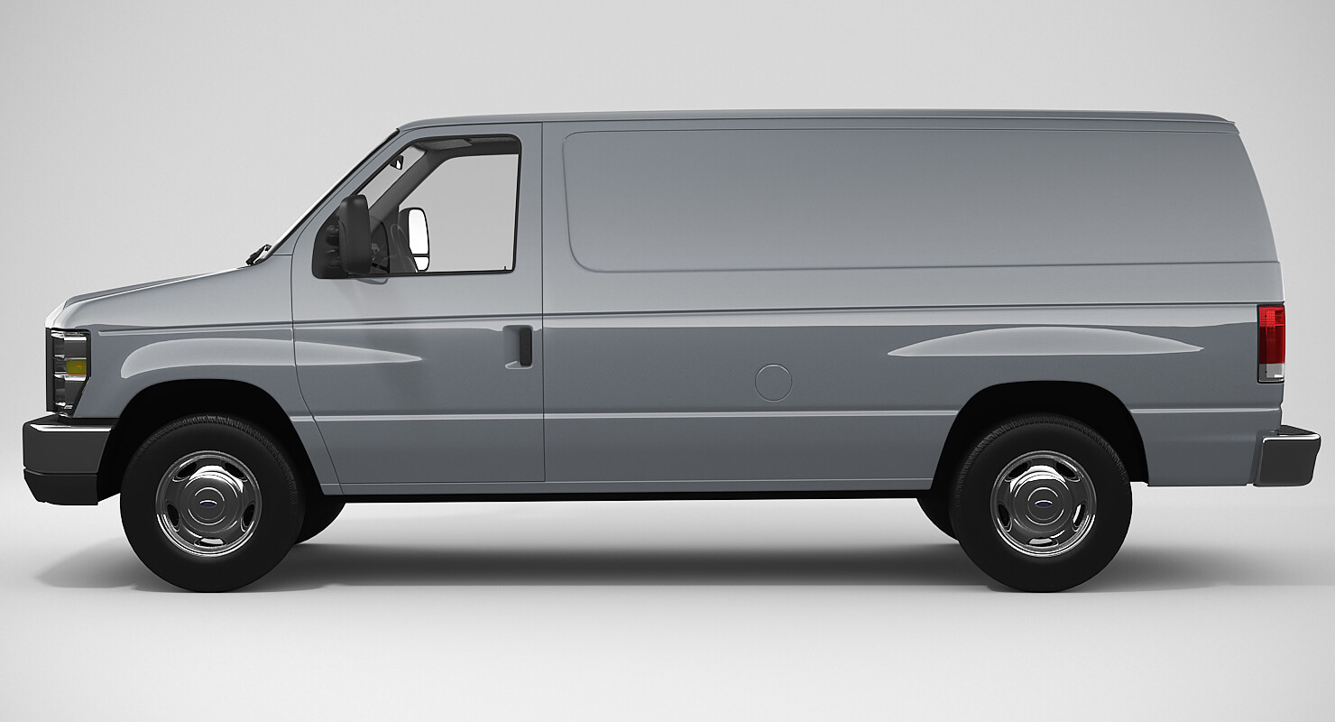 ArtStation - Ford E-Series E-350 Cargo Van | Resources