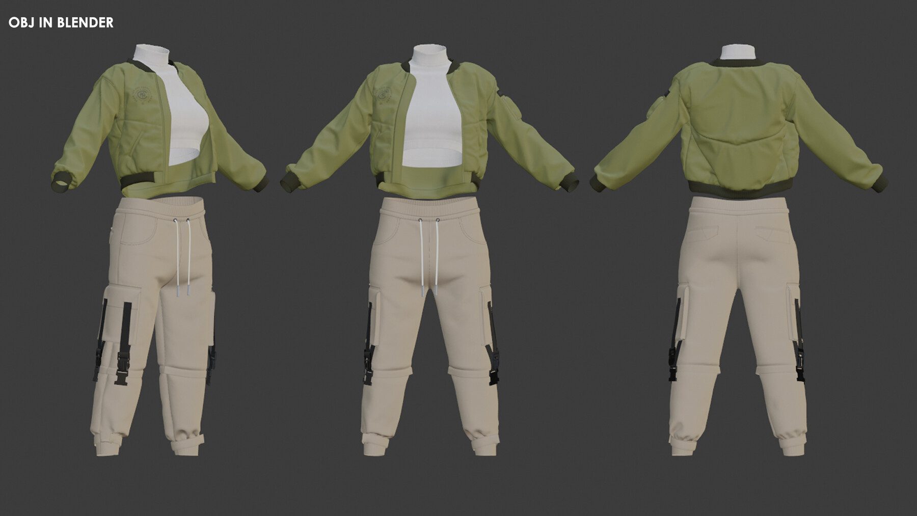 ArtStation - Agent Girl 8 - Marvelous / CLO Project file +Video Process | Game Assets