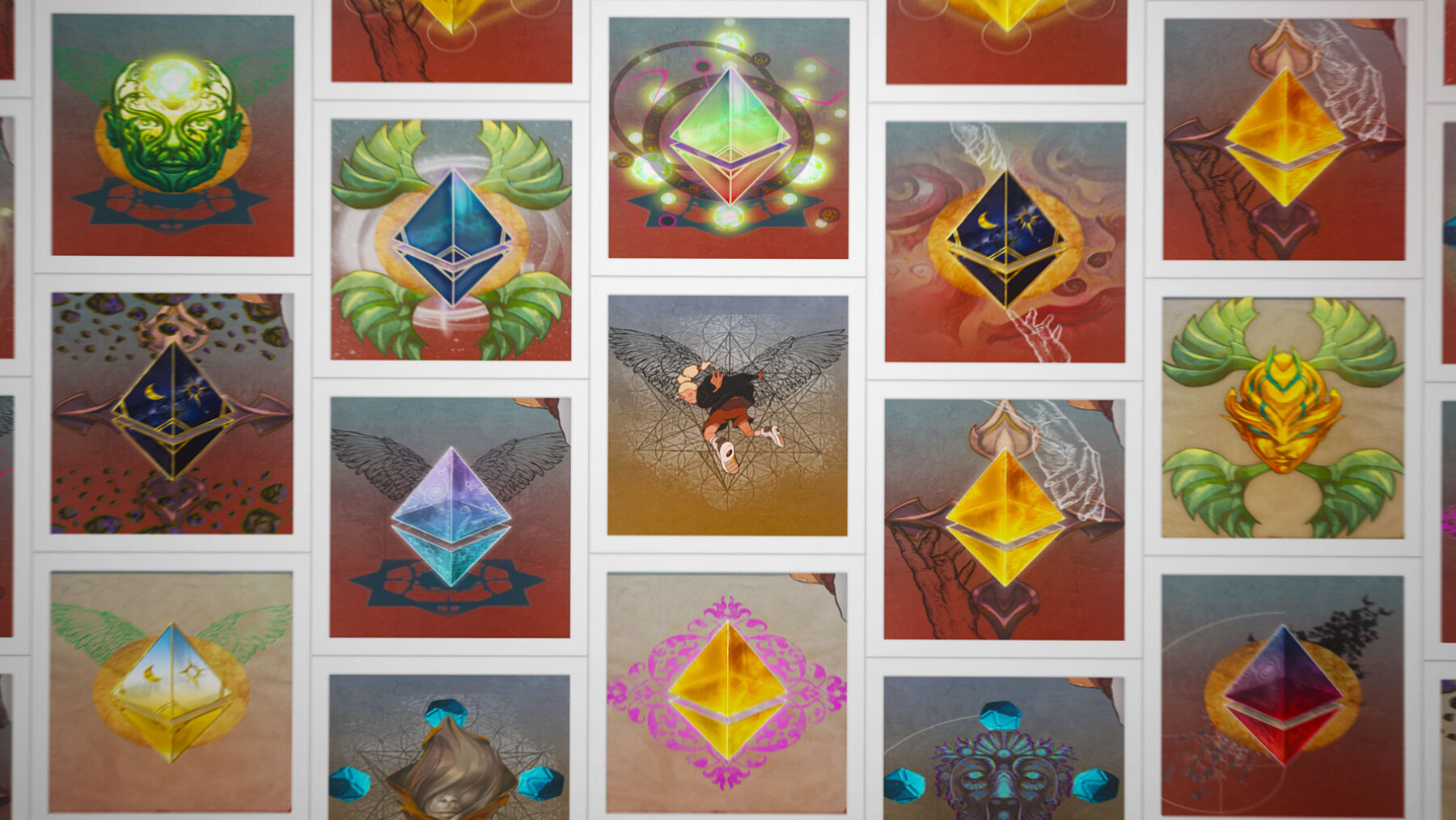 ArtStation - NFT promo Video template after effects Version 1 | Artworks