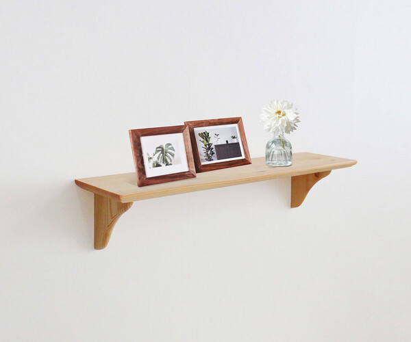 ArtStation - Wood Mini Design Shelf Set | Resources