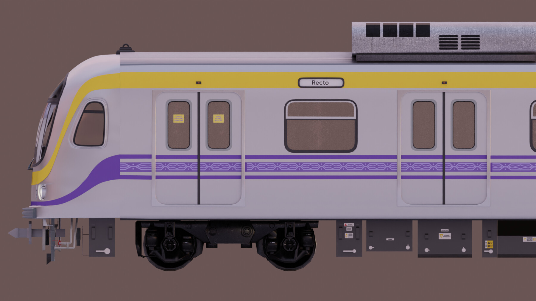 ArtStation - Hyundai Rotem Train Car Interior & Exterior Full Rolling ...