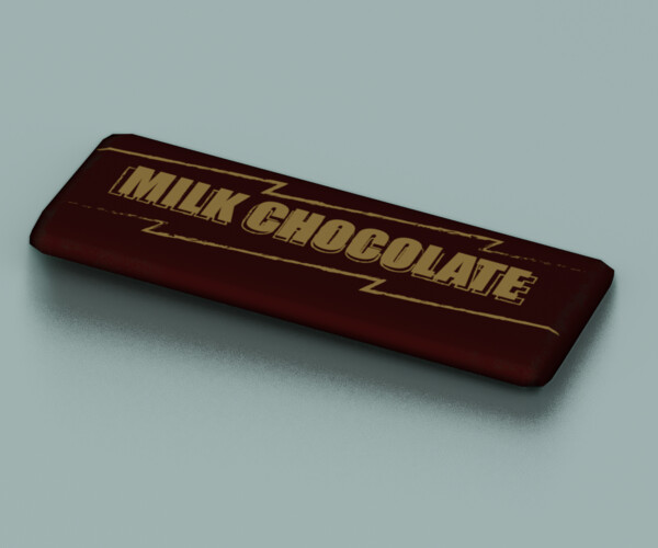 ArtStation - CHOCOLATE BAR LOW POLY GAME READY | Game Assets