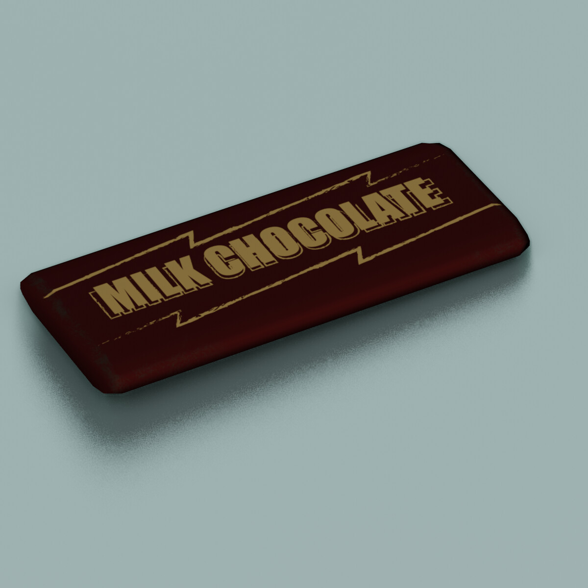 ArtStation - CHOCOLATE BAR LOW POLY GAME READY | Game Assets