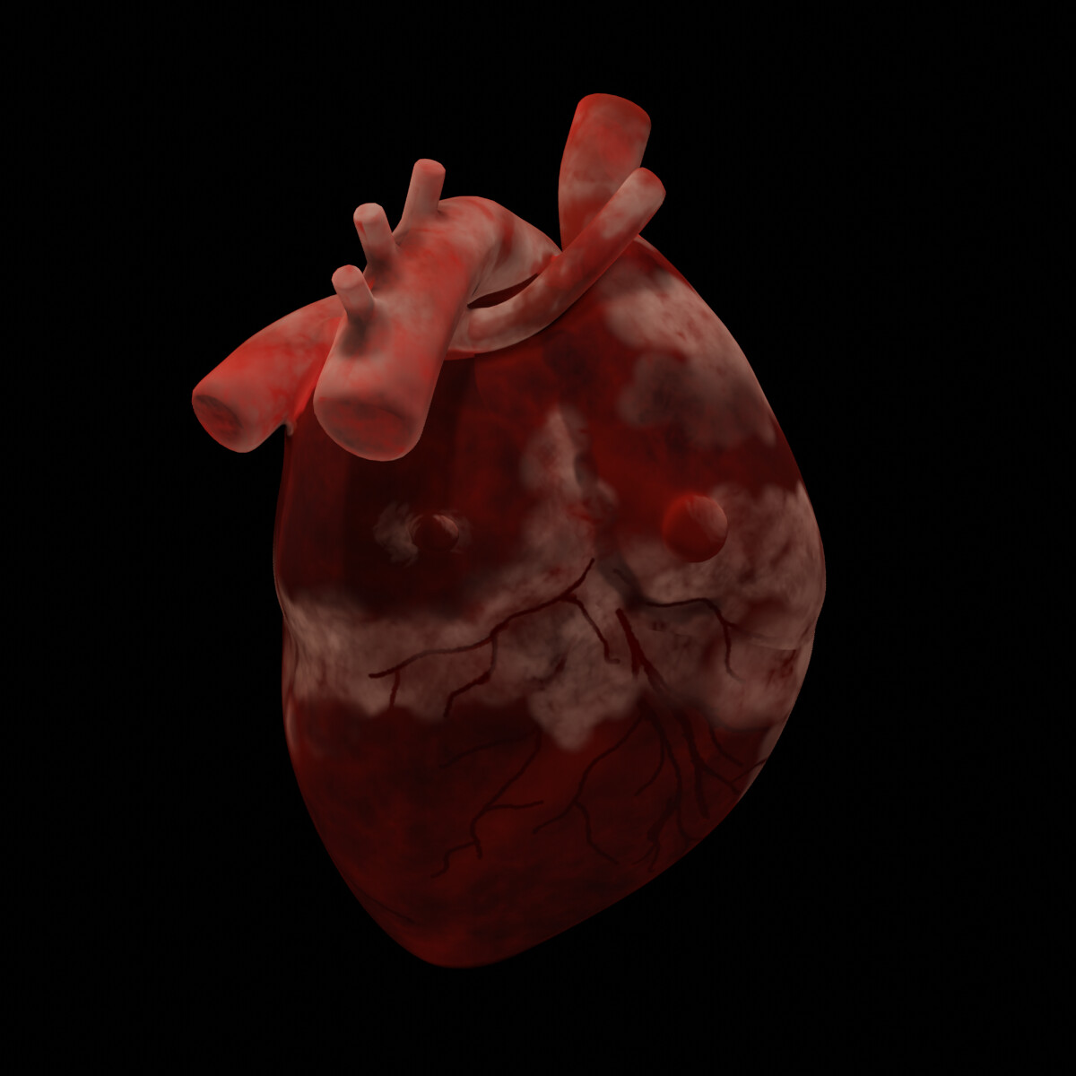 ArtStation - HUMAN HEART LOW POLY GAME READY | Game Assets