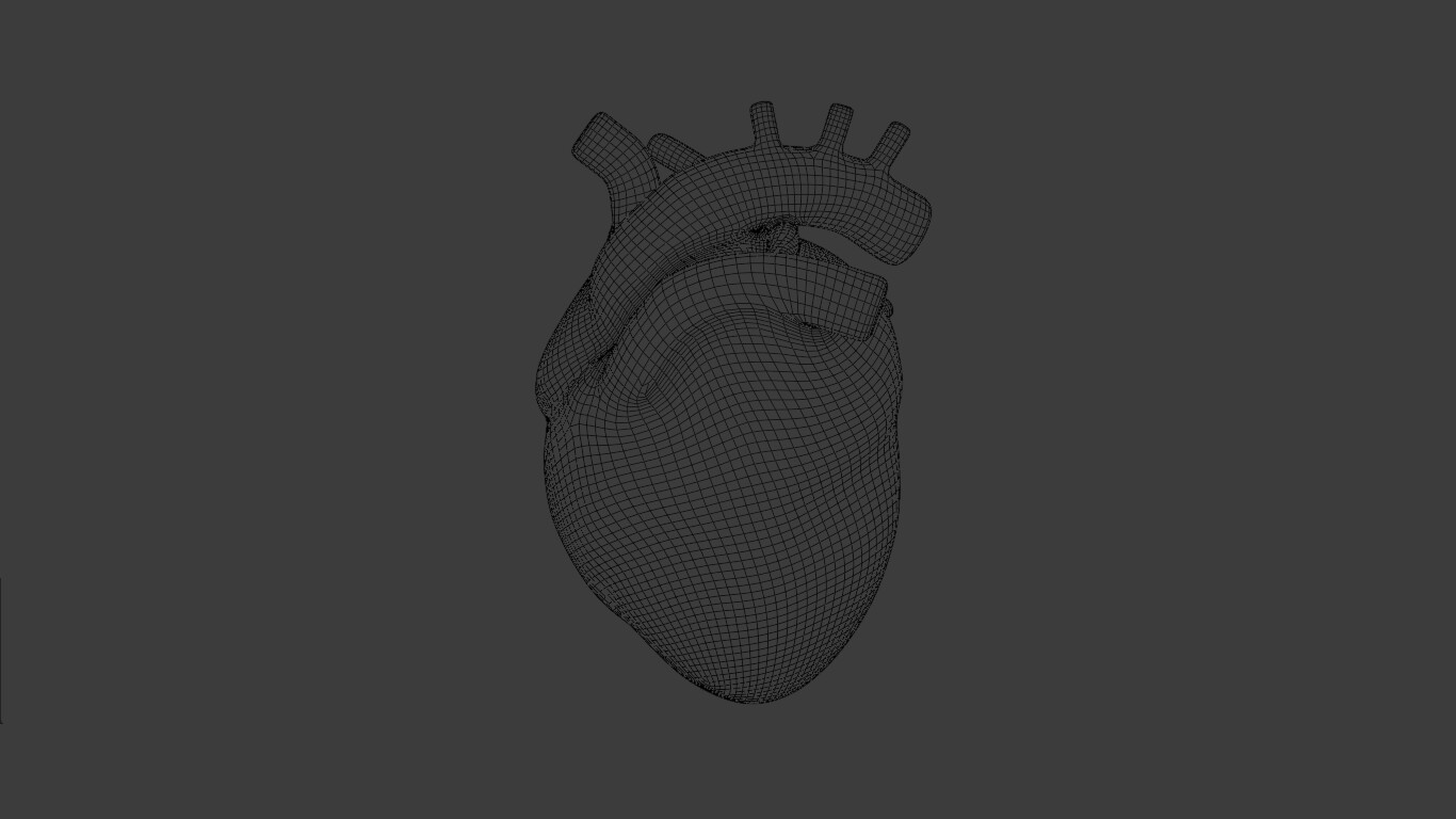 ArtStation - HUMAN HEART LOW POLY GAME READY | Game Assets