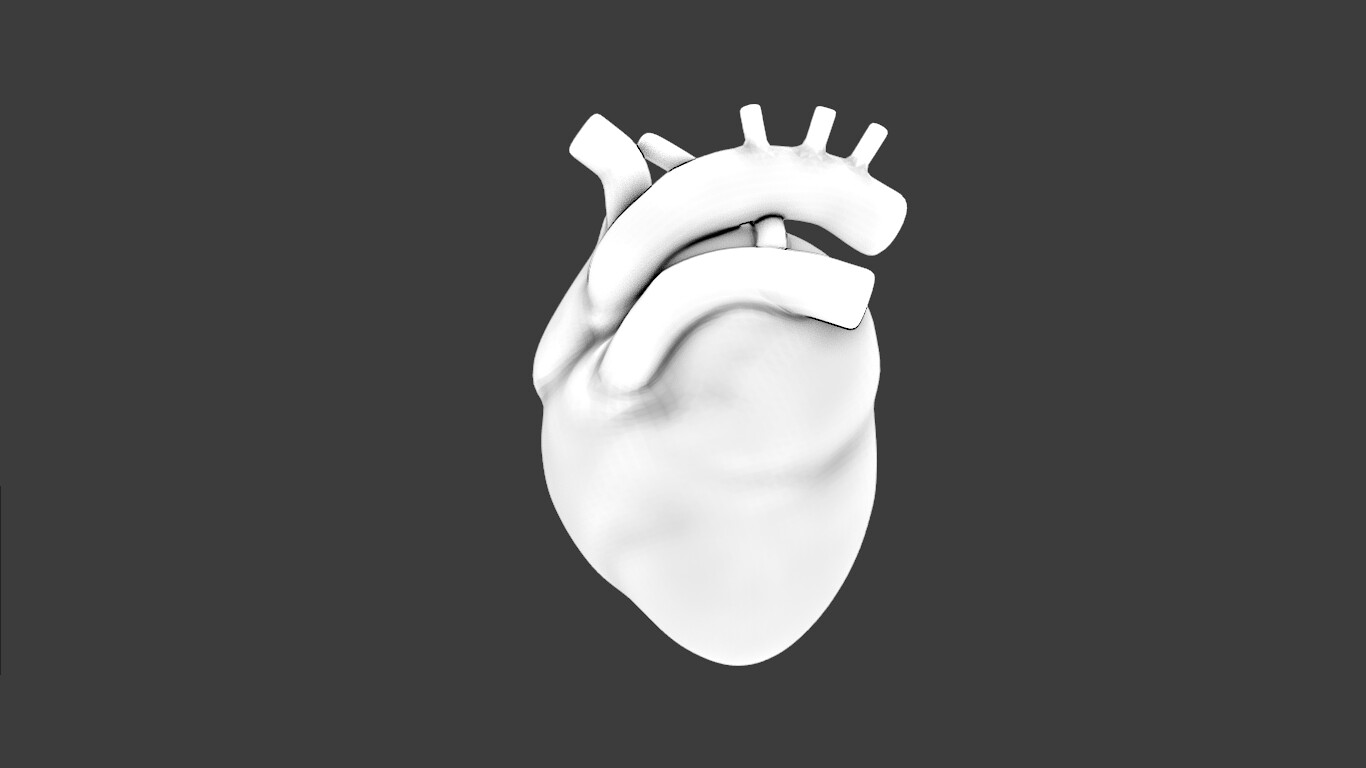 ArtStation - HUMAN HEART LOW POLY GAME READY | Game Assets