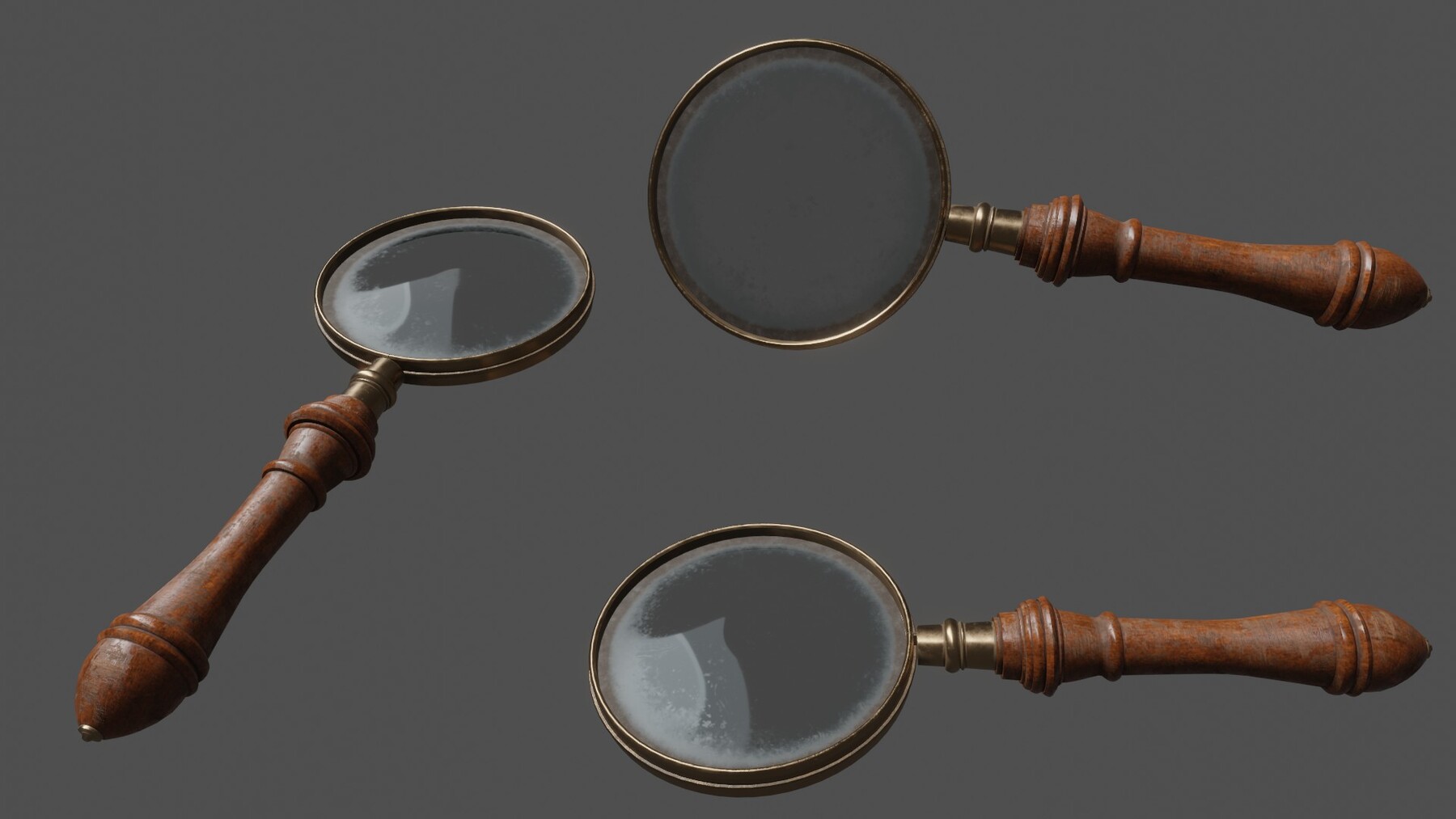 ArtStation - 19TH CENTURY MAGNIFYING LENS | Game Assets