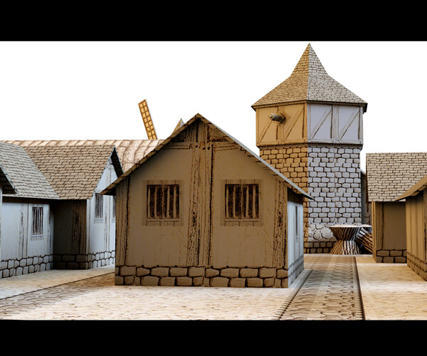 ArtStation - Farm- 3d Model | Resources