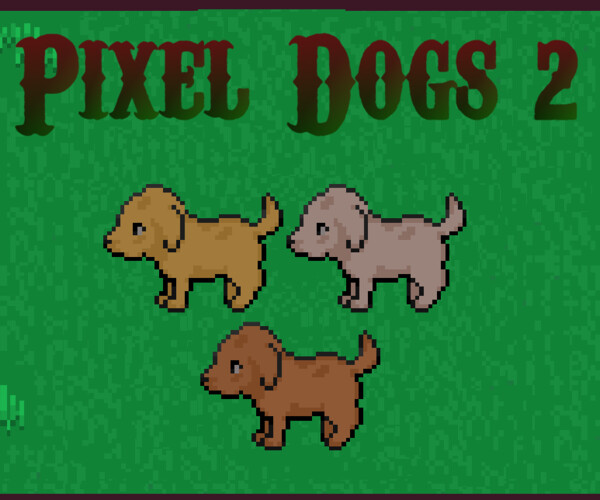 ArtStation - Pixel Dog Aimations 2 | Game Assets
