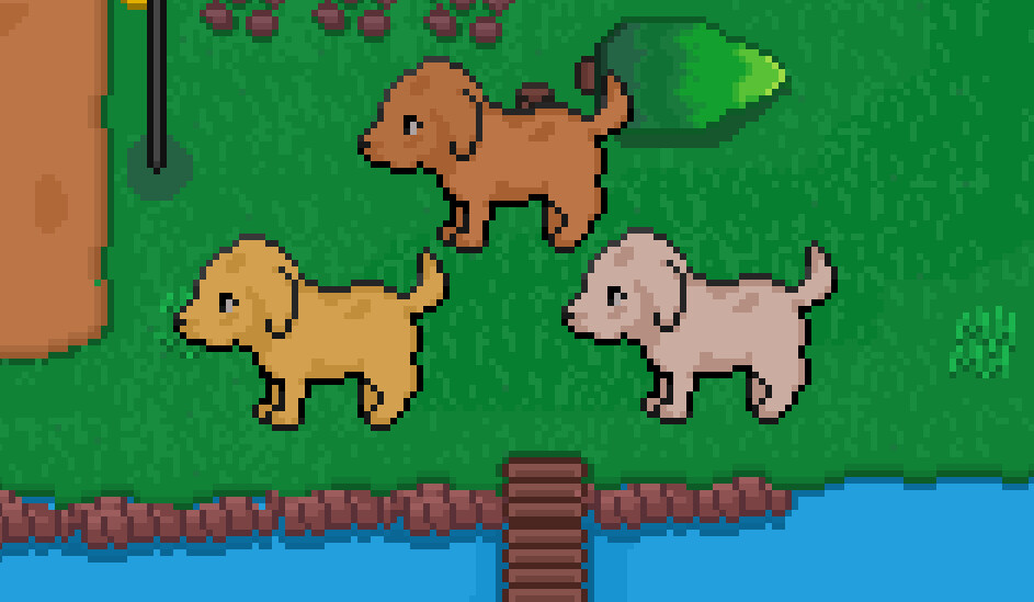 ArtStation - Pixel Dog Aimations 2 | Game Assets