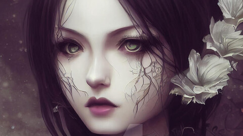 ArtStation - Gothic Beauty 1 | Artworks