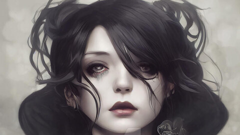 ArtStation - Gothic Beauty 17 | Artworks