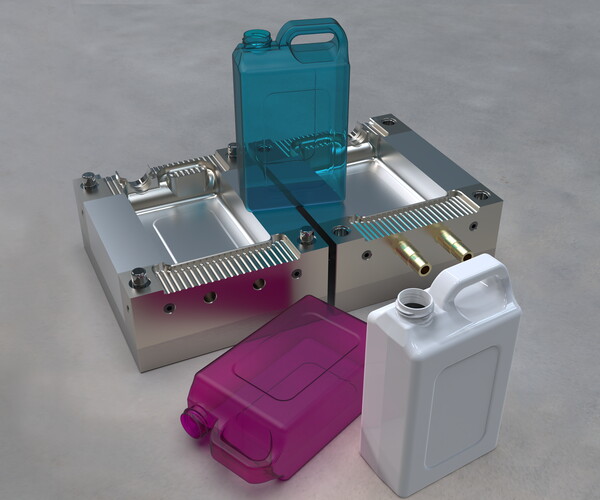 ArtStation - Gallon and Mold 4K | Resources