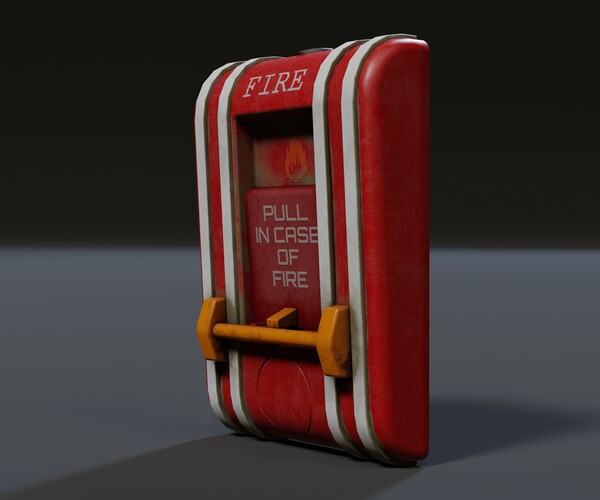 ArtStation - Fire Alarm | Game Assets