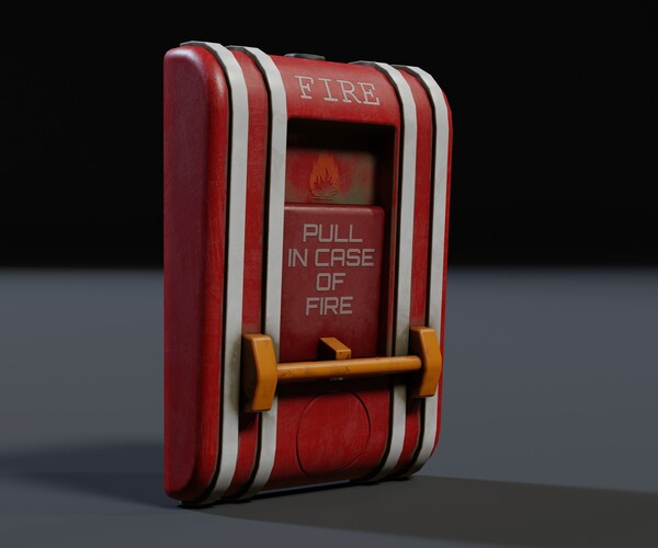 ArtStation - Fire Alarm | Game Assets