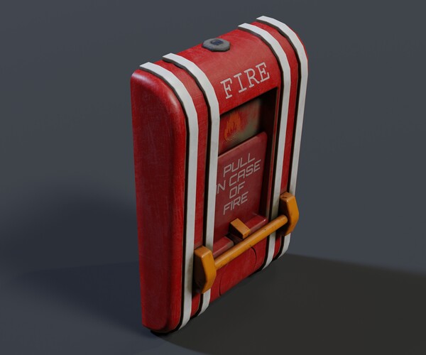 ArtStation - Fire Alarm | Game Assets